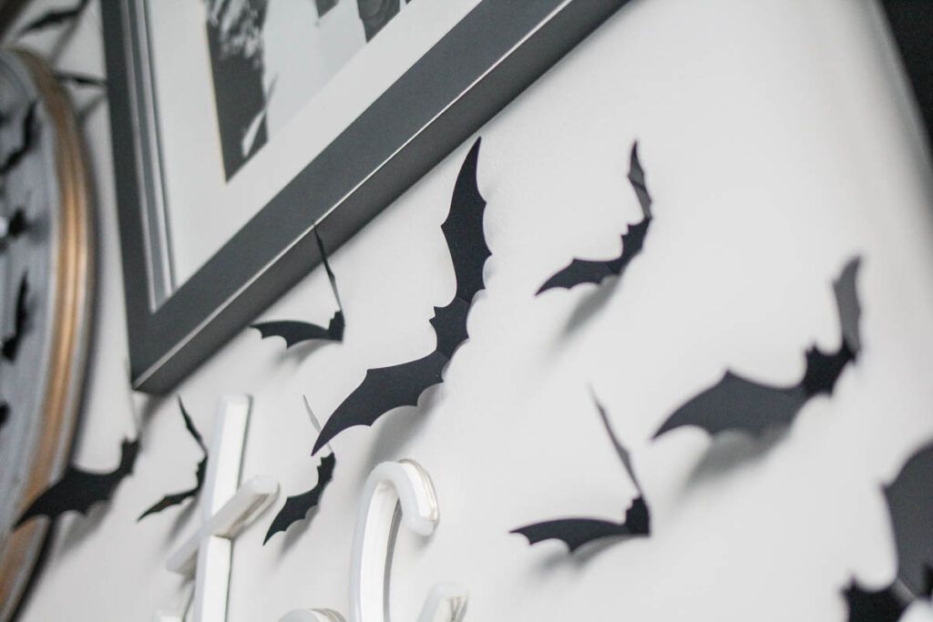 Halloween DIY: Paper Bats | Lilies and Loafers