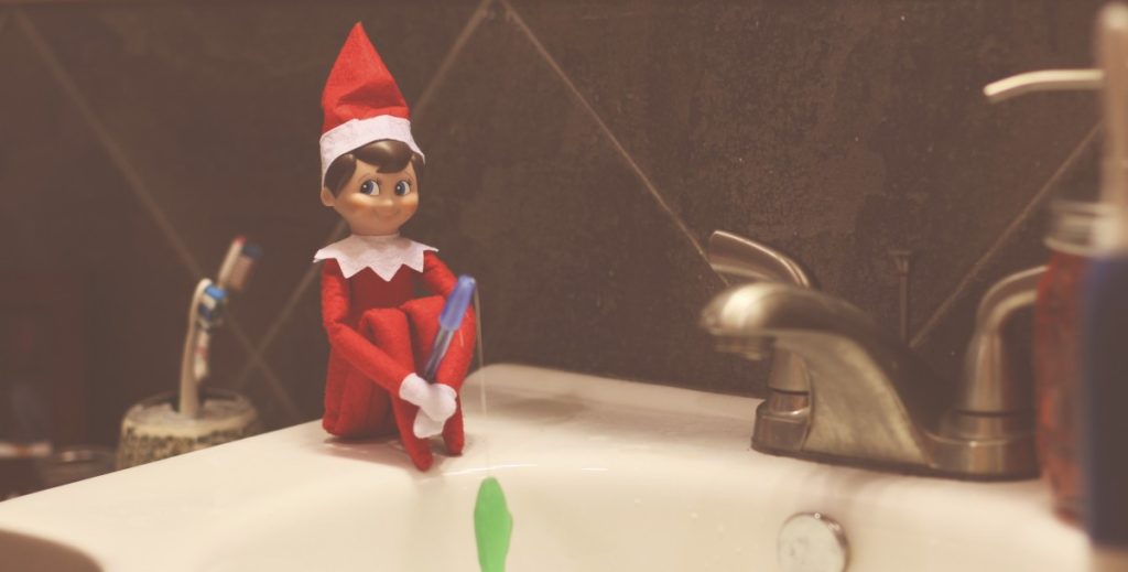 Elf on the Shelf: Fishing