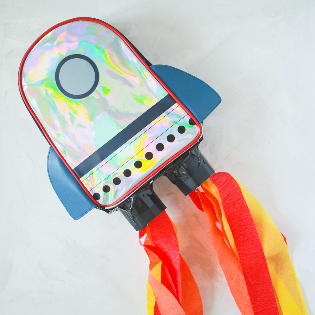 DIY Rocket Backpack: Two the Moon | Lilies and Loafers