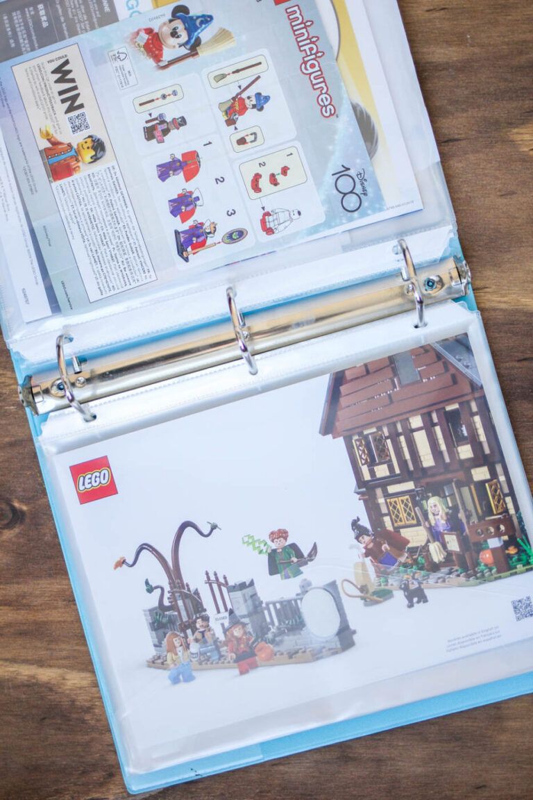 LEGO Binder | Lilies and Loafers