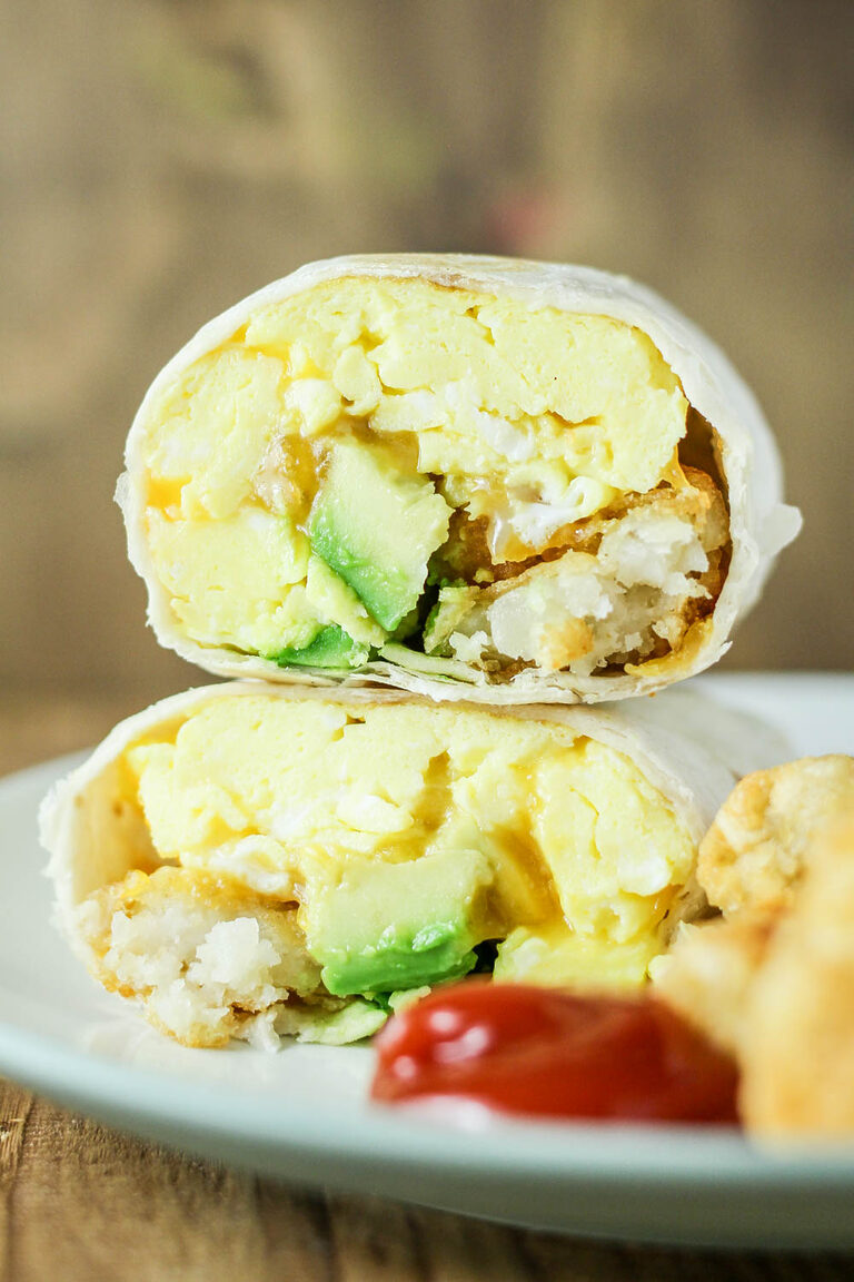 Bacon, Hash Brown, Egg and Cheese Wrap | Lilies and Loafers