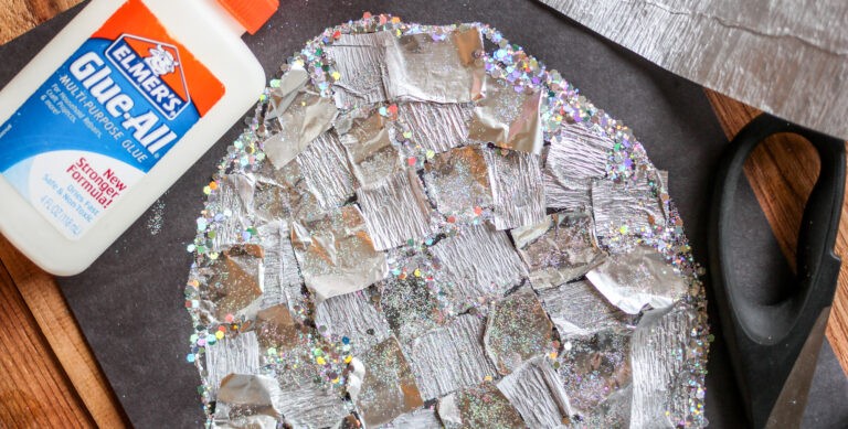 DISCO Ball Paper Craft: Fun DIY Activity for Kids | Lilies and Loafers