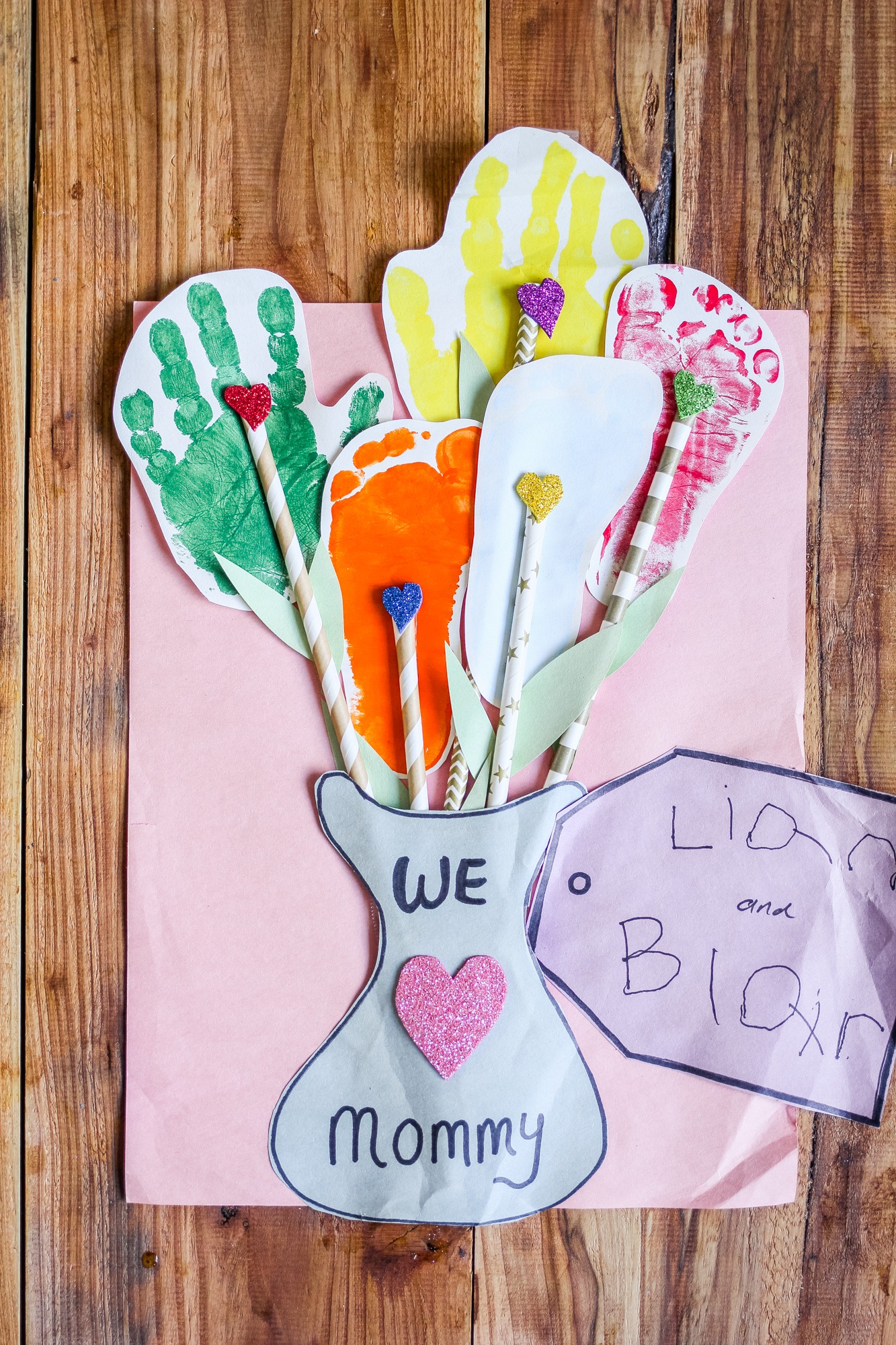 Mother's Day Handprint Flower Pot Craft: A Sweet DIY Gift | Lilies and ...